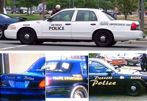 JBOT Decals - Detroit, MI (Traffic Enforcement)