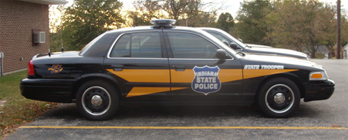 JBOT Decals - Indiana State Police - anniversary